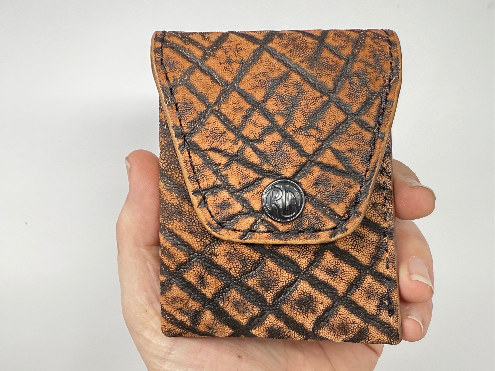 Custom Leather Wallets - Leather Biker Wallets - Anvil Customs