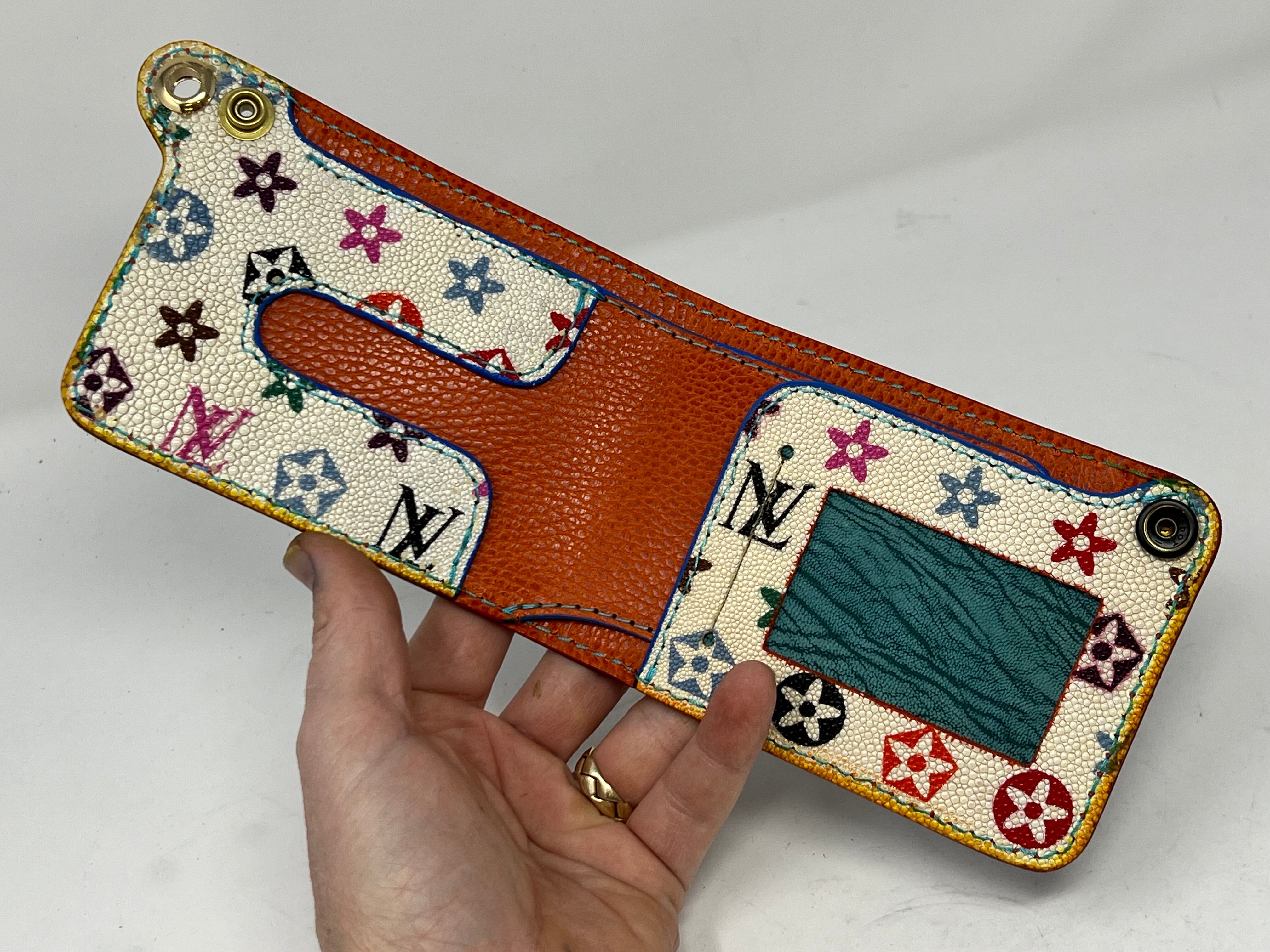 Custom Leather Wallets - Leather Biker Wallets - Anvil Customs