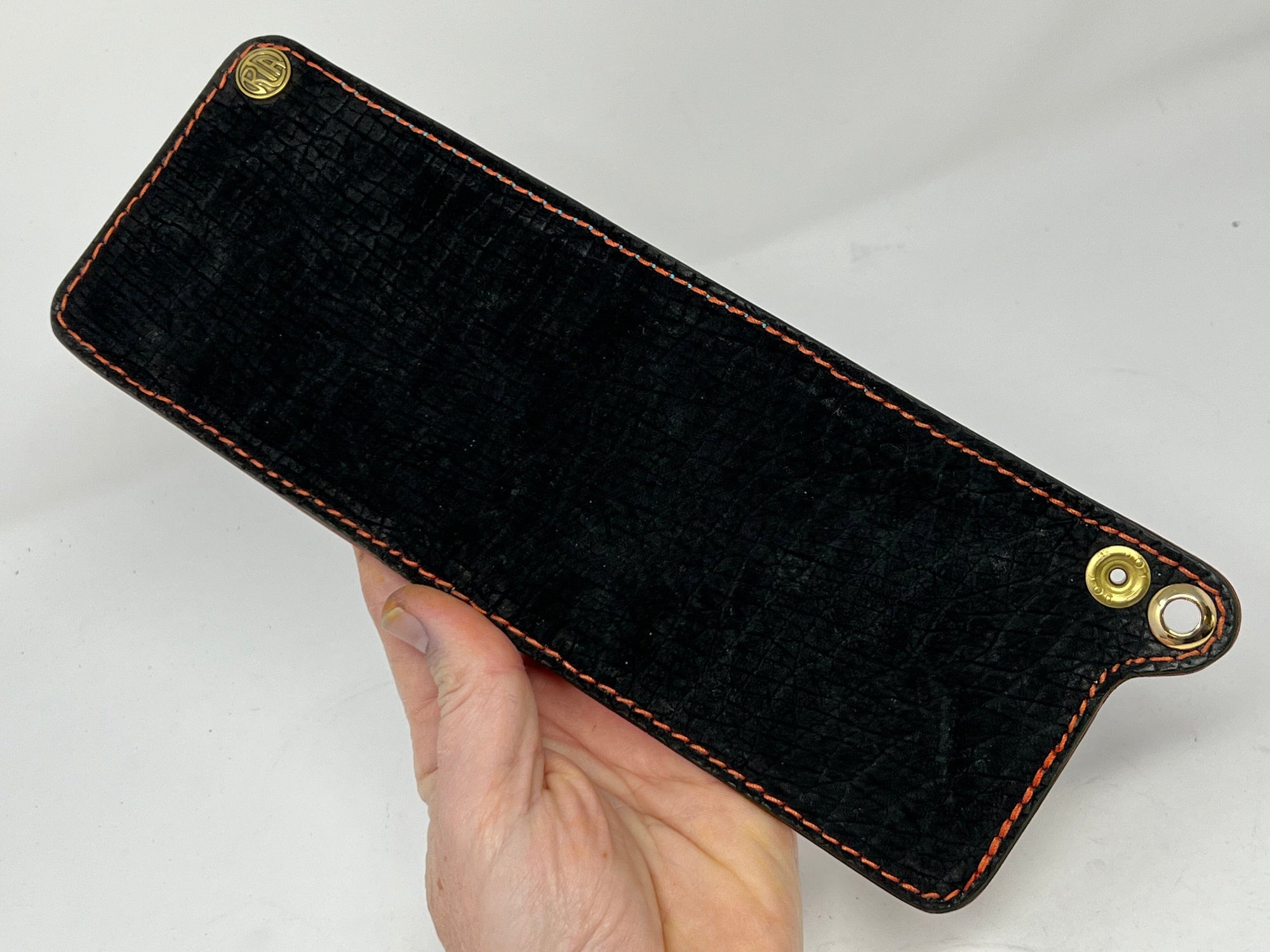 Custom Leather Wallets - Leather Biker Wallets - Anvil Customs